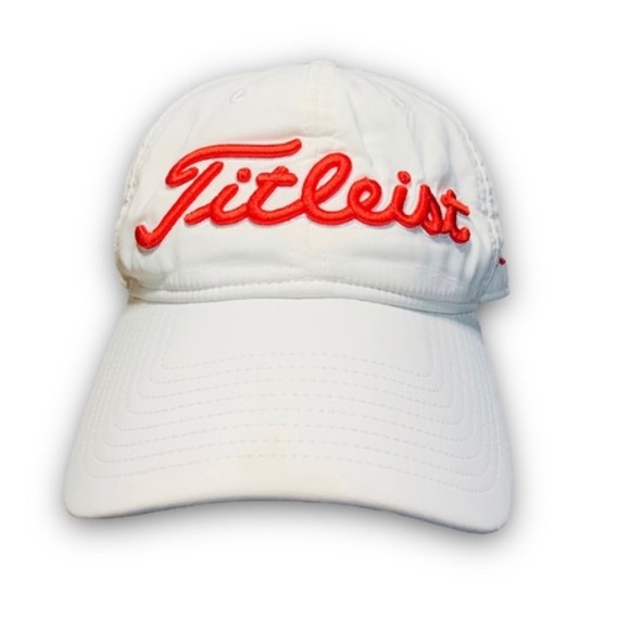 Titleist | Accessories | Titleist Golf Cap Fj Footjoy Pro V Strap Back ...